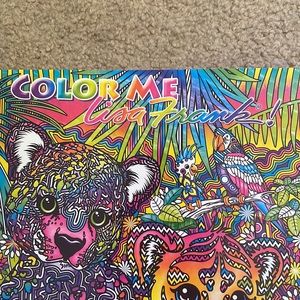 Lisa Frank | Office | Color Me Lisa Frank Coloring Book | Poshmark